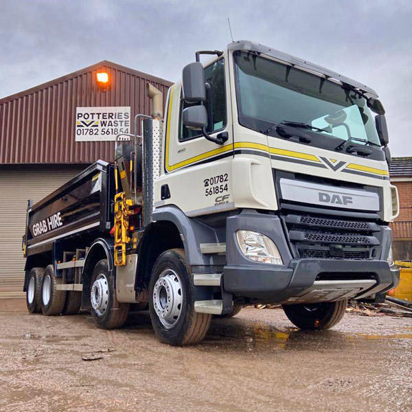 Grab Wagon Hire Stoke on Trent | 8 Wheel Grab Wagon Hire