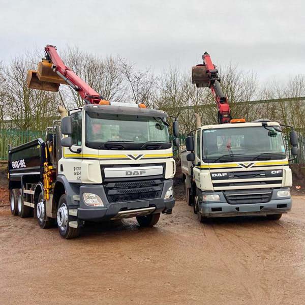 Grab Wagon Hire Stoke on Trent | 8 Wheel Grab Wagon Hire